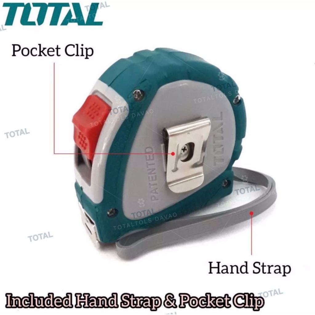 Total Steel measuring tape 5m (TMT126051) | Shopee Philippines
