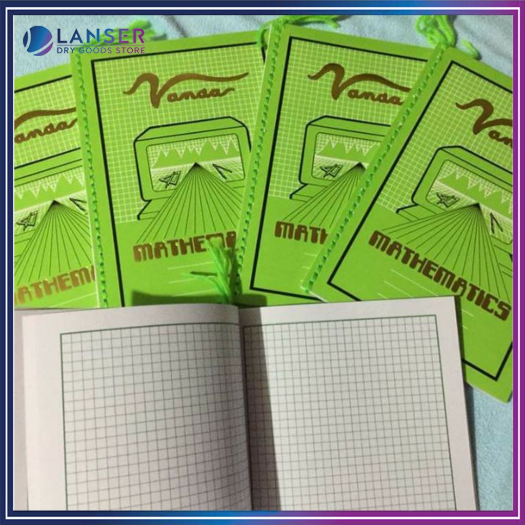 Vanda Spiral math Notebook 6x8.5 inches | Shopee Philippines
