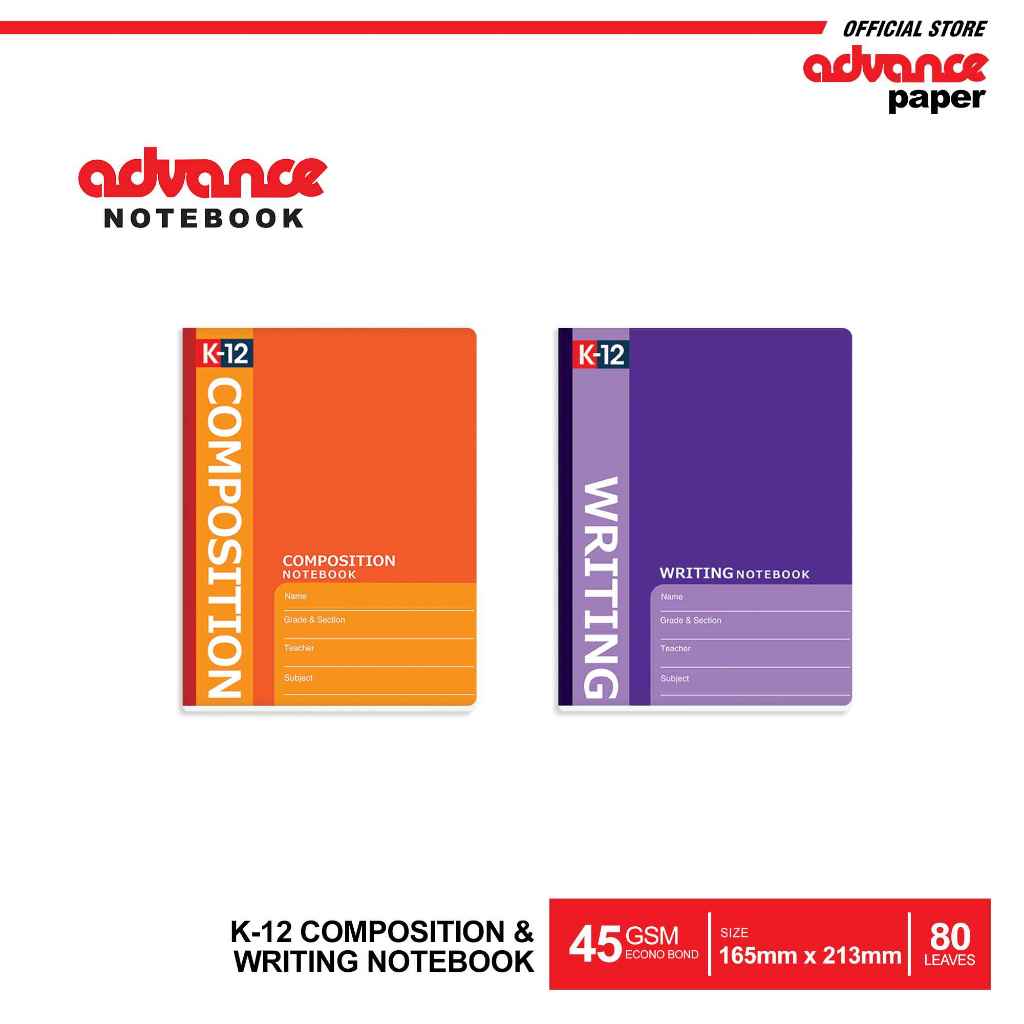 Easywrite K-12 notebook 80 lvs - assorted colors | Shopee Philippines