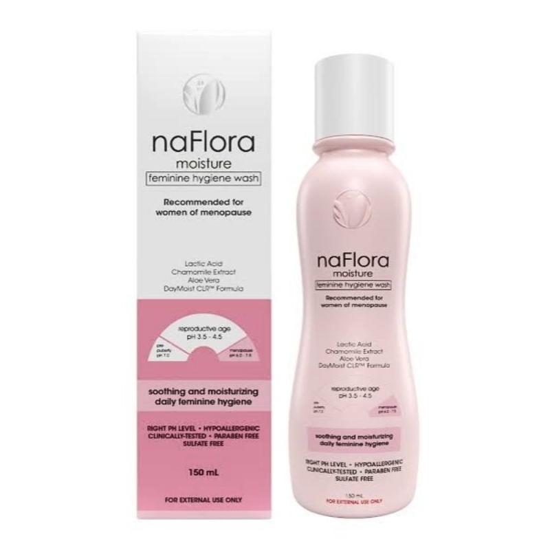 Naflora Moisture Feminine Wash (150ml) | Shopee Philippines