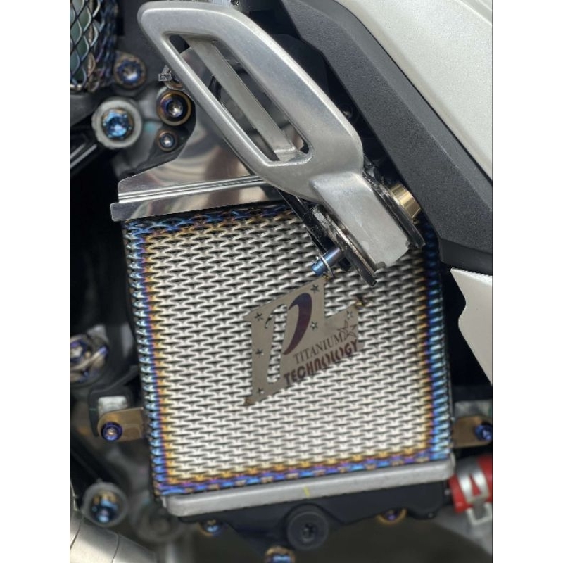 PTITANIUM RADIATOR COVER CLICK 125 | Shopee Philippines
