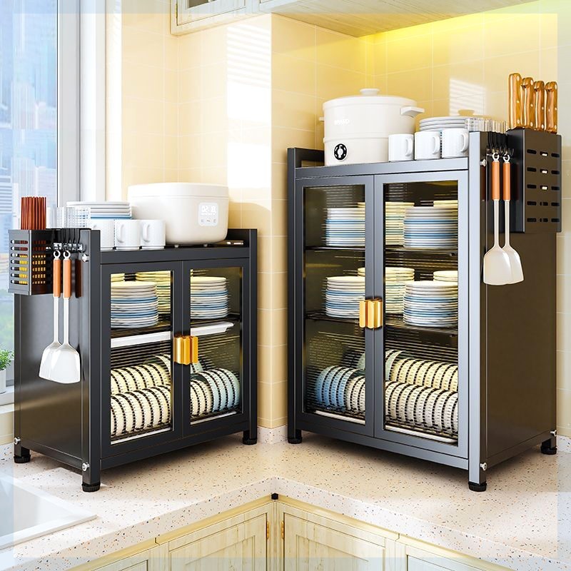 Suez 2/3-Tier Dish Rack Dish Drainer Dish Cabinet Kitchen Countertop ...