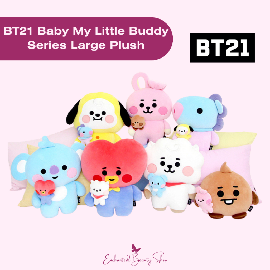 BT21 BTS Baby My Little Buddy Series Large Plushie Stuffed Toy | Shopee ...