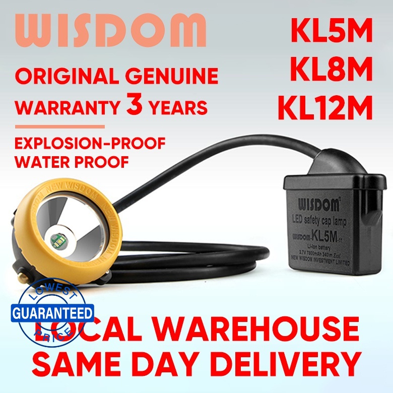 genuine Wisdom LED explosion-proof kl5m kl8m kl12m miner's lamp ...