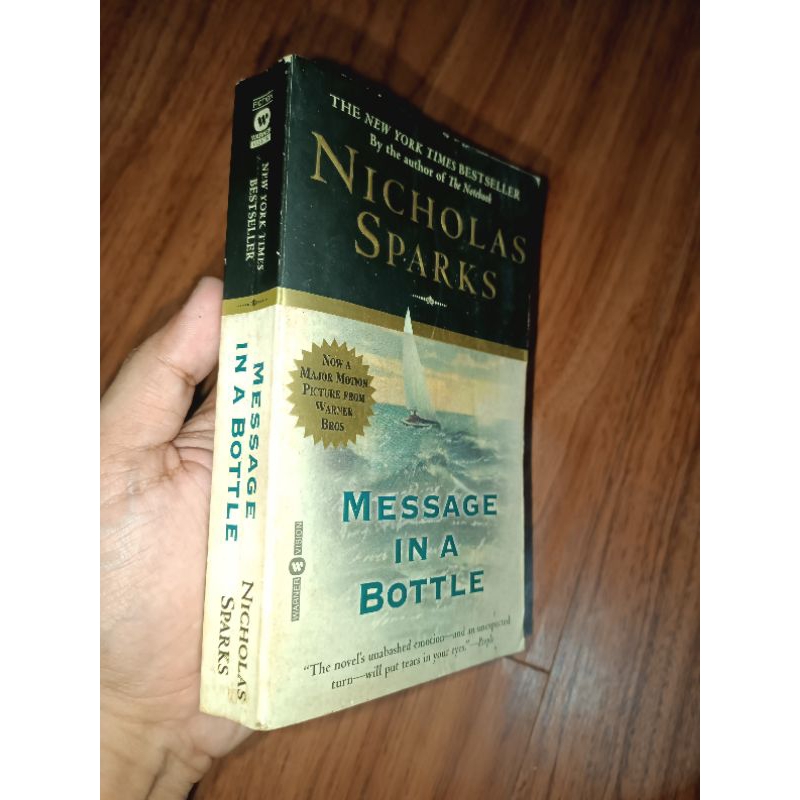 Message in a bottle by Nicholas Sparks | Shopee Philippines