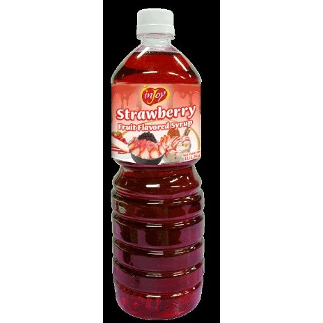 inJoy - Strawberry Flavored Syrup 1L | Shopee Philippines