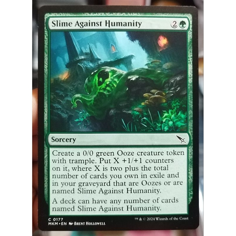 Slime Against Humanity (Magic the gathering) | Shopee Philippines