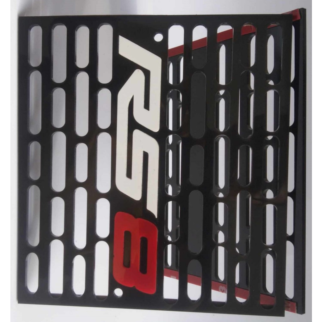 RADIATOR COVER FOR RS8 (ACRYLIC) (NMAX V2, AEROX V2, HONDA CLICK, PCX ...