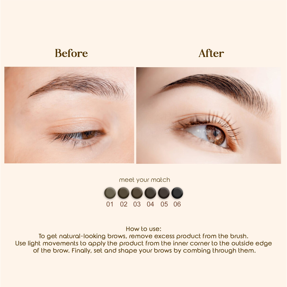Monaliza Series My Brow Corrector Mascara Perfectly Laminated and ...