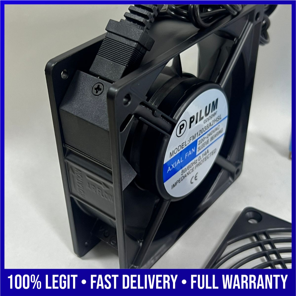 120x120mm Cooling Fan Ready to Use Metal Casing / Pure Copper Inside ...
