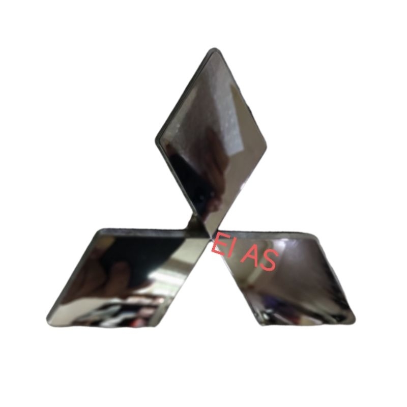 Mitsubishi Fuso Logo Emblem Chrome | Shopee Philippines