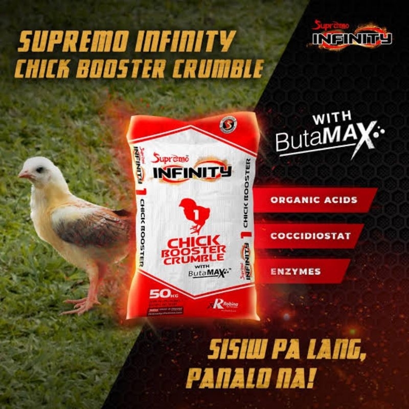 Repack Supremo Infinity 1 Chick Booster | Shopee Philippines