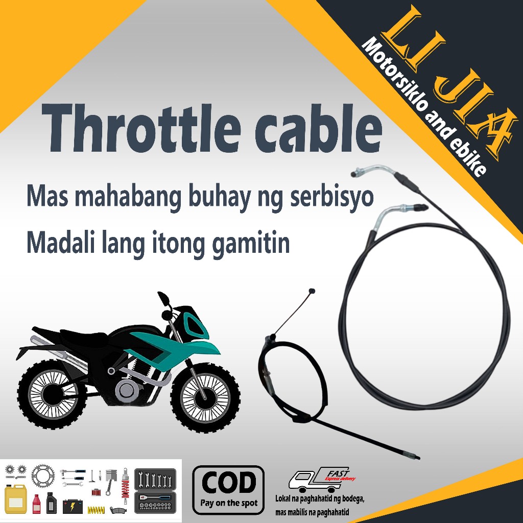 MOTORCYCLE THROTTLE CABLE DREAM / TMX / WAVE110 / CT100 / CT100NEW ...