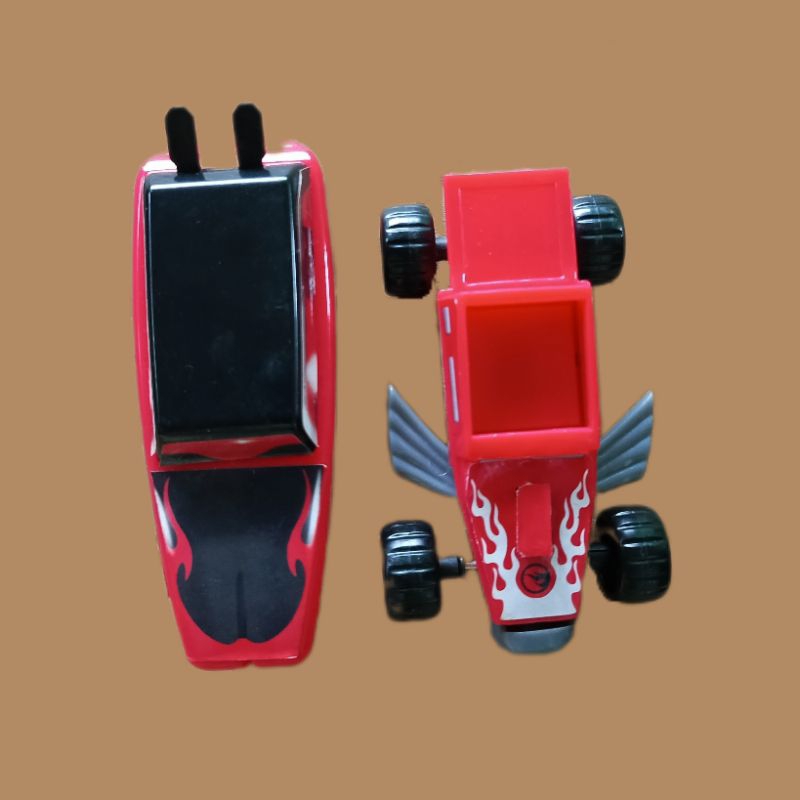 Jollibee Jolly Kiddie Meal Hot Wheels Red Toy Car (Preloved) | Shopee ...