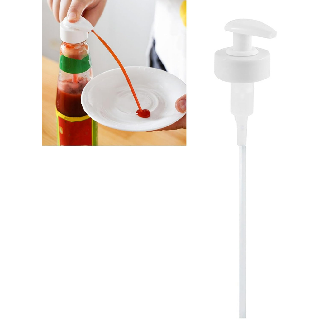 1Pc Oyster Sauce Pump Head Pressurized Nozzle Head Syrup Pump Head Bottle Press Pump | Shopee ...