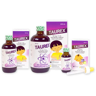TAUREX TAURINE SYRUP 50MG/5ML | Shopee Philippines