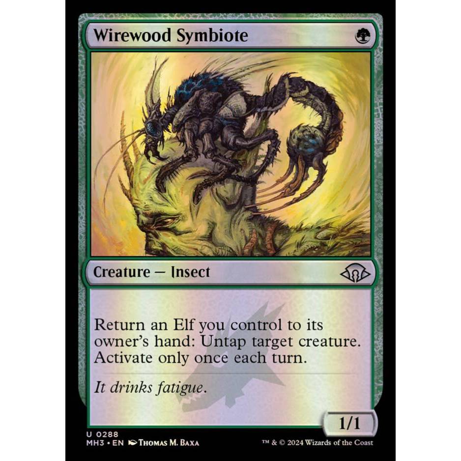 MTG Singles: Wirewood Symbiote NM Green MH3 Modern Horizons 3 | Shopee ...
