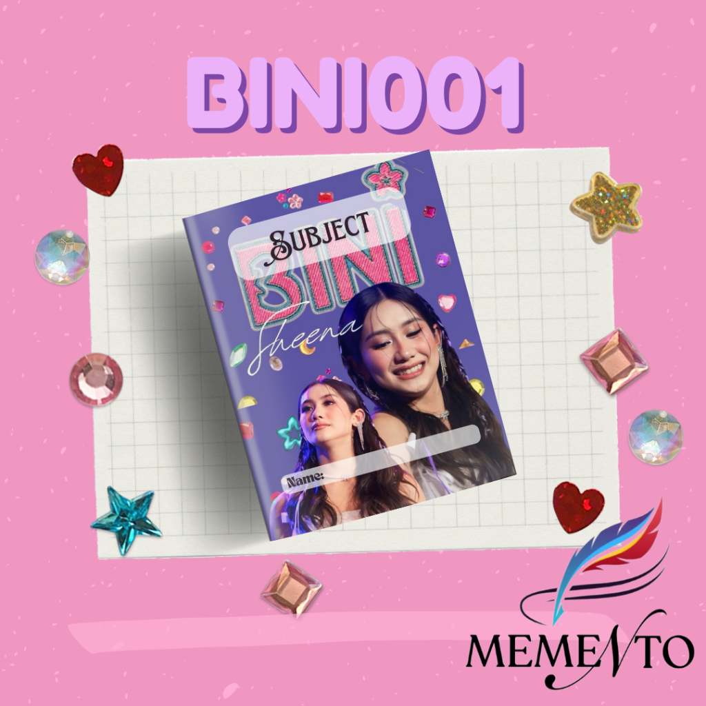 Personalized Bini Notebooks For Elementary students and High school ...