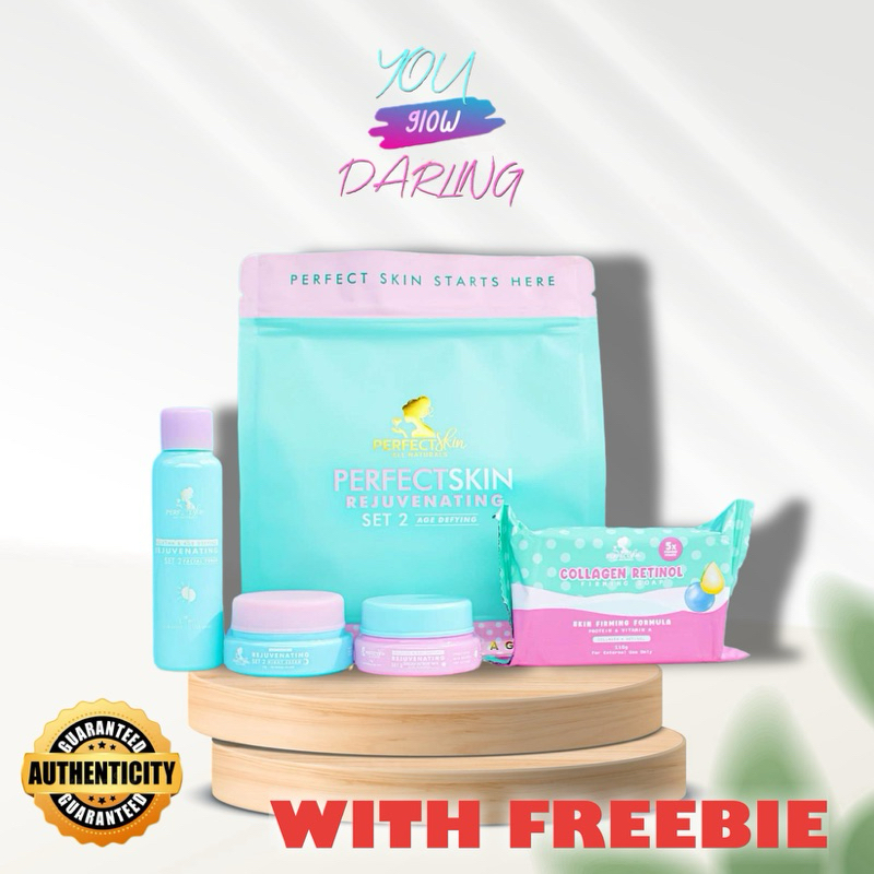 Authentic PERFECT SKIN Rejuvenating Melasma Set 2 Age Defying Whitening ...