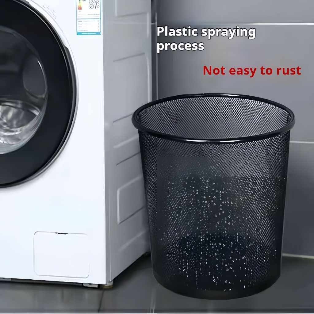 (BUY 1 TAKE 1）Wire Trash Can Wire Mesh Trash Can Bedroom Hotel Office ...