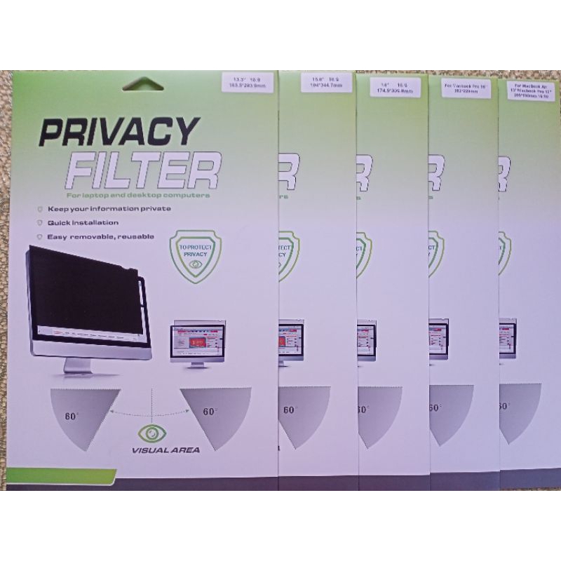 Privacy Screen Filter for Computer Screen anf Laptop | Shopee Philippines