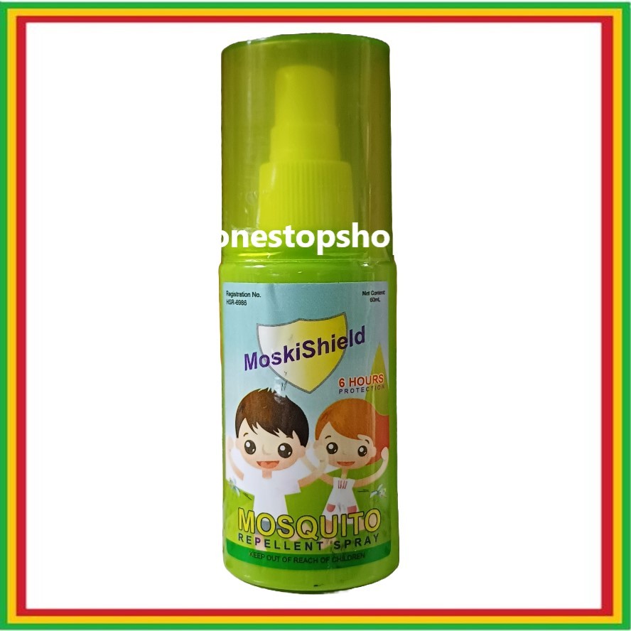 Moskishield Natural Insect Repellent Spray 60mL | Shopee Philippines