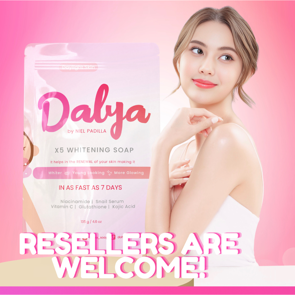 Dalya Whitening Peel Soap by Niel Padilla w/ NIACINAMIDE, VITAMIN C ...