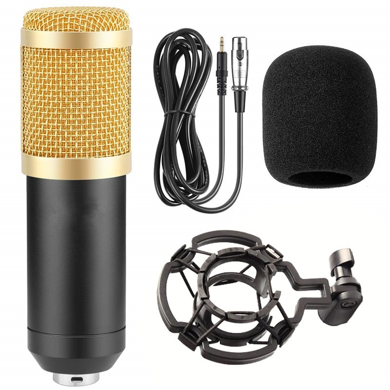 BM-800 Condenser Microphone Kit For KTV Karaoke(NO STAND) | Shopee Philippines