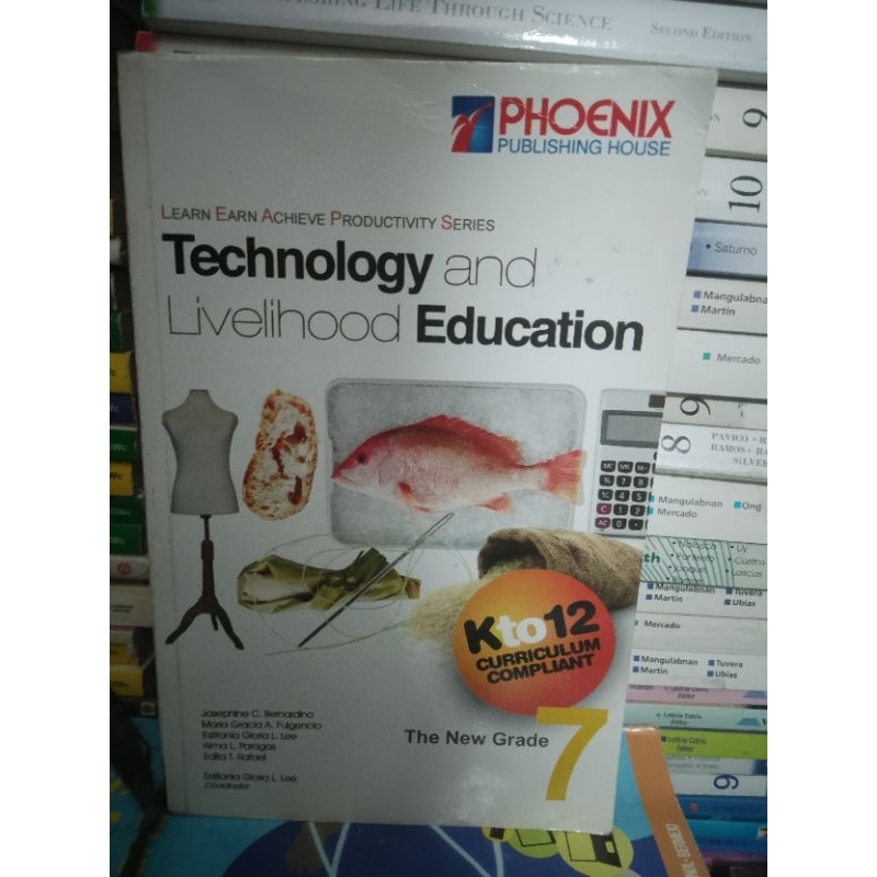 TECHNOLOGY AND LIVELIHOOD EDUCATION grade 7 (slightly use | Shopee Philippines