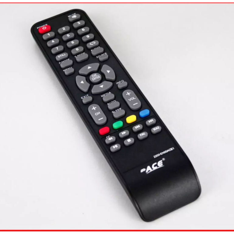 Standard ACE Remote Control Replacement ACE LED TV Remote Controller ...