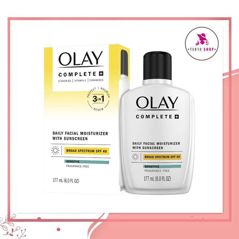 Olay Complete + Daily Facial Moisturizer SPF 40, 177 ml | Shopee ...
