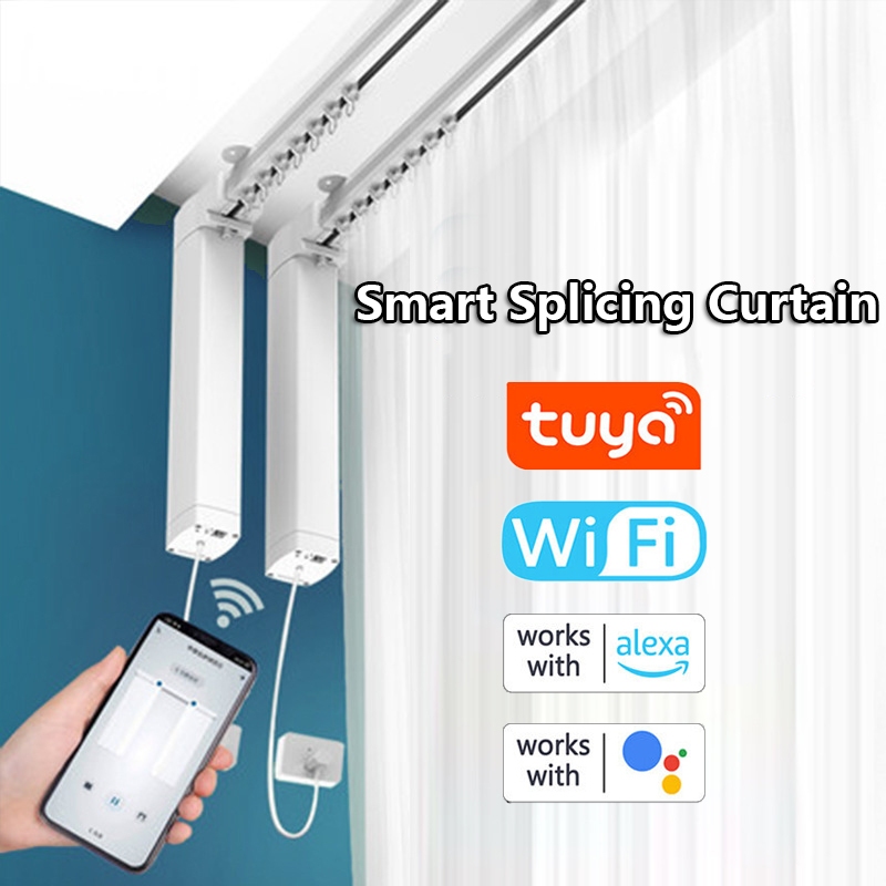 Smart Auto Curtain System WiFi Electric Mute Curtains Motor Automatic ...
