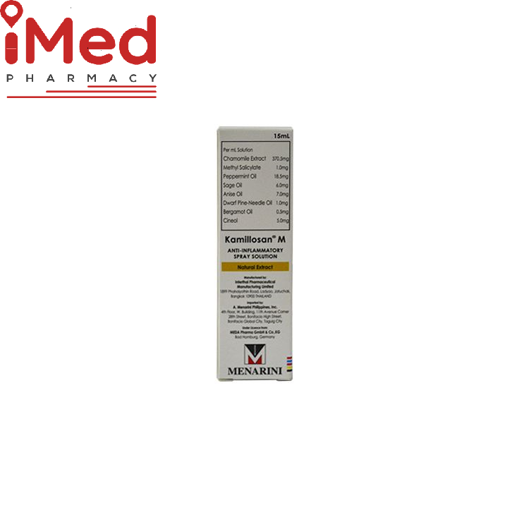 KAMILLOSAN M SPRAY 15ML | Shopee Philippines