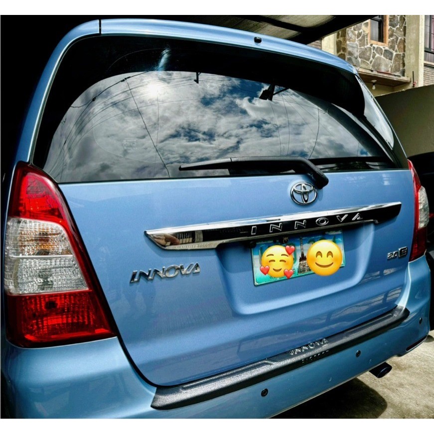 Toyota Innova 2012-13 Trunk Lid Chrome Garnish Trunklid | Shopee ...