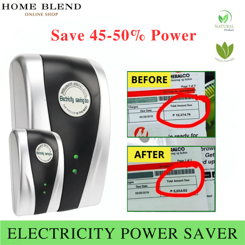 Electric Power Saver Device - Advanced Electricity Saver & Power Saving Solution for Appliances ...