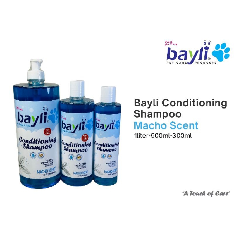 Bayli Conditioning Shampoo MACHO SCENT 300ml-1liter | Shopee Philippines