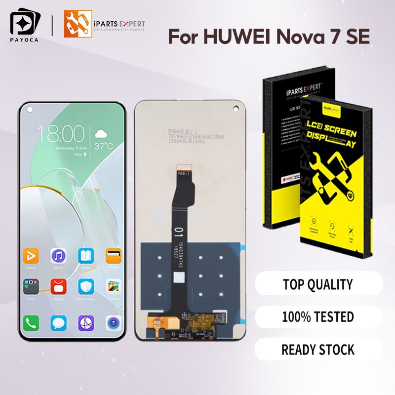 IPARTSEXPERT LCD For Huawei Nova 7 SE 7SE LCD CDY-NX9B CDY-AN00 Display ...