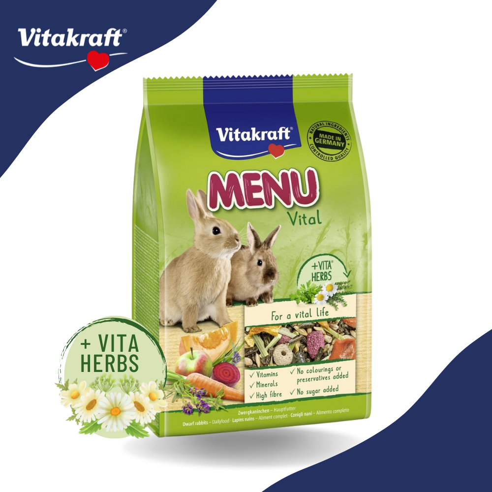 Vitakraft Menu Vital Rabbit 1kg | Shopee Philippines