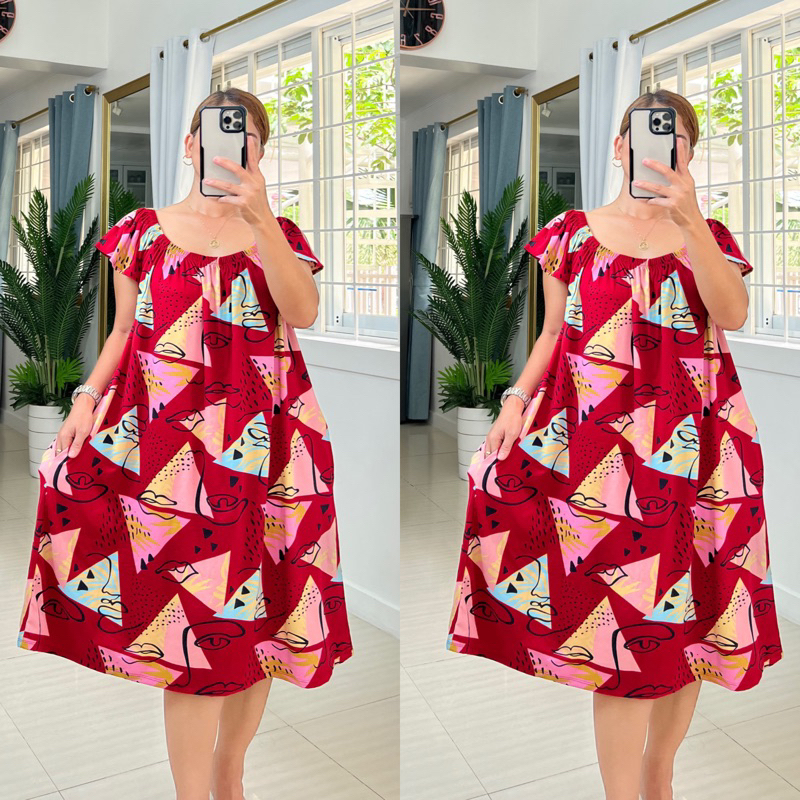 Plus Size XL-2XL Garter Dress With Side Pocket | Shopee Philippines