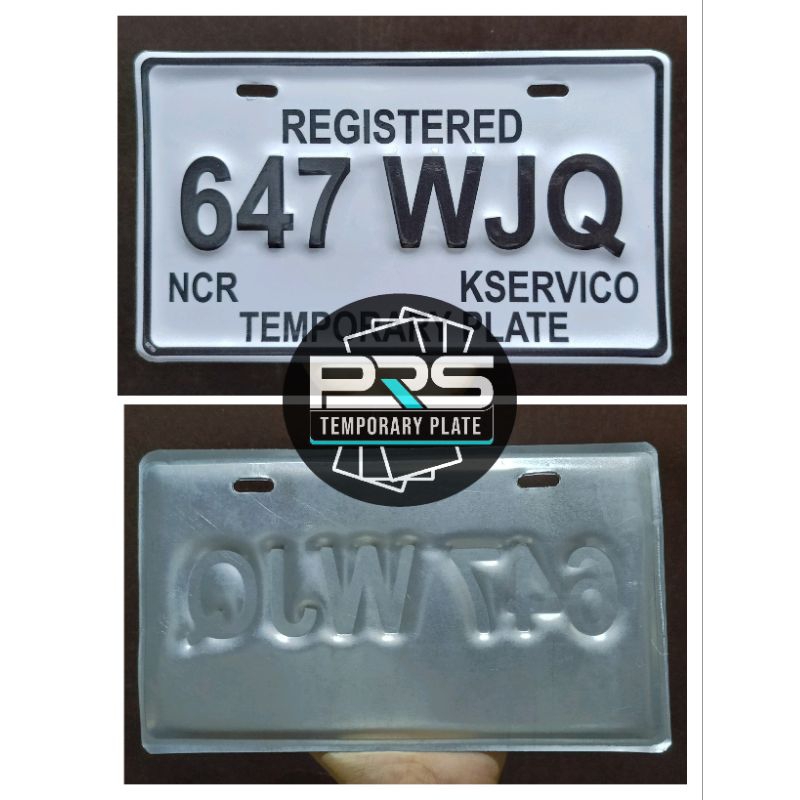 NEW PLATE STANDARD MOTORCYCLE GALVANIZED METAL EMBOSSED MOTOR PLATE ...