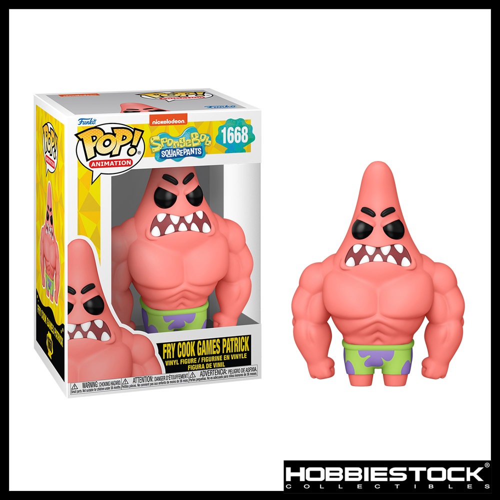 Funko Pop! Animation: SpongeBob SquarePants 25th- Patrick with Muscles ...