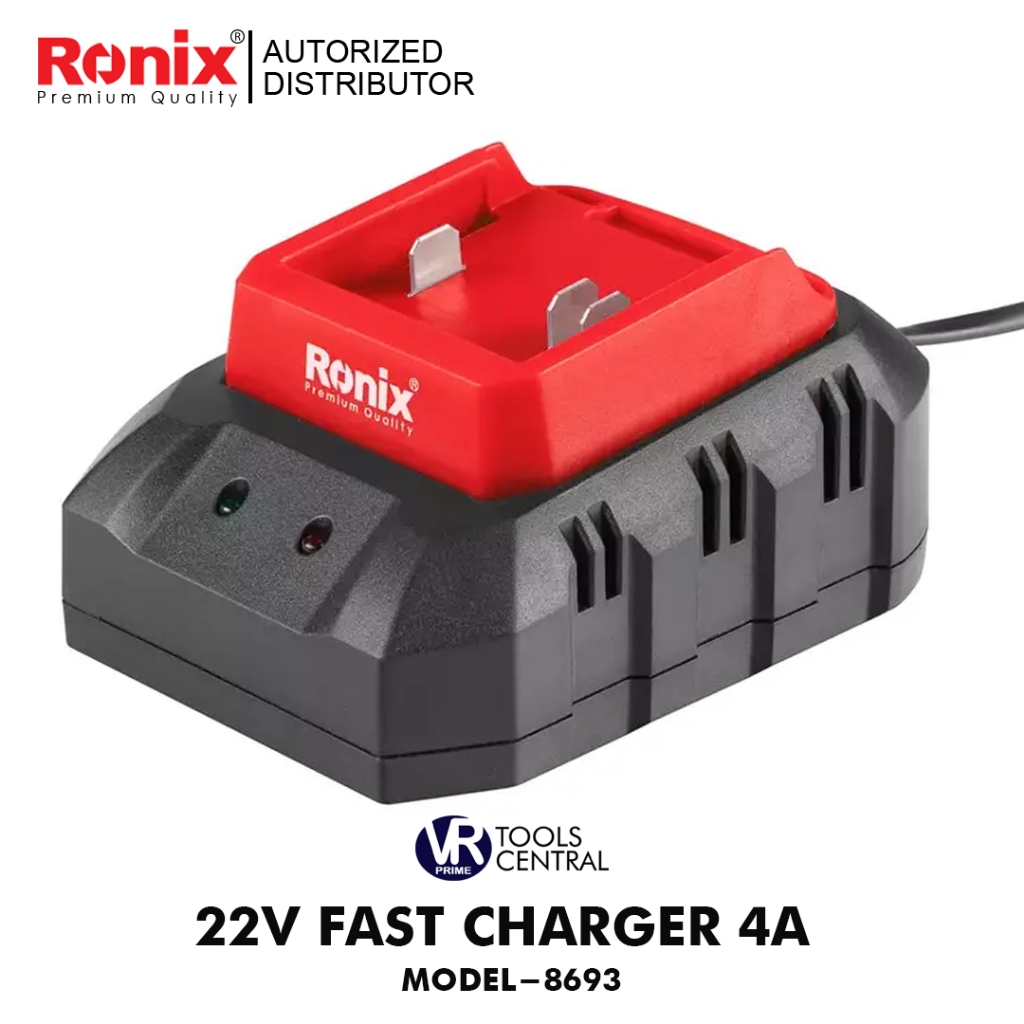 Ronix® by VR Prime - 22V Fast charger 4A - (model 8693) | Shopee ...