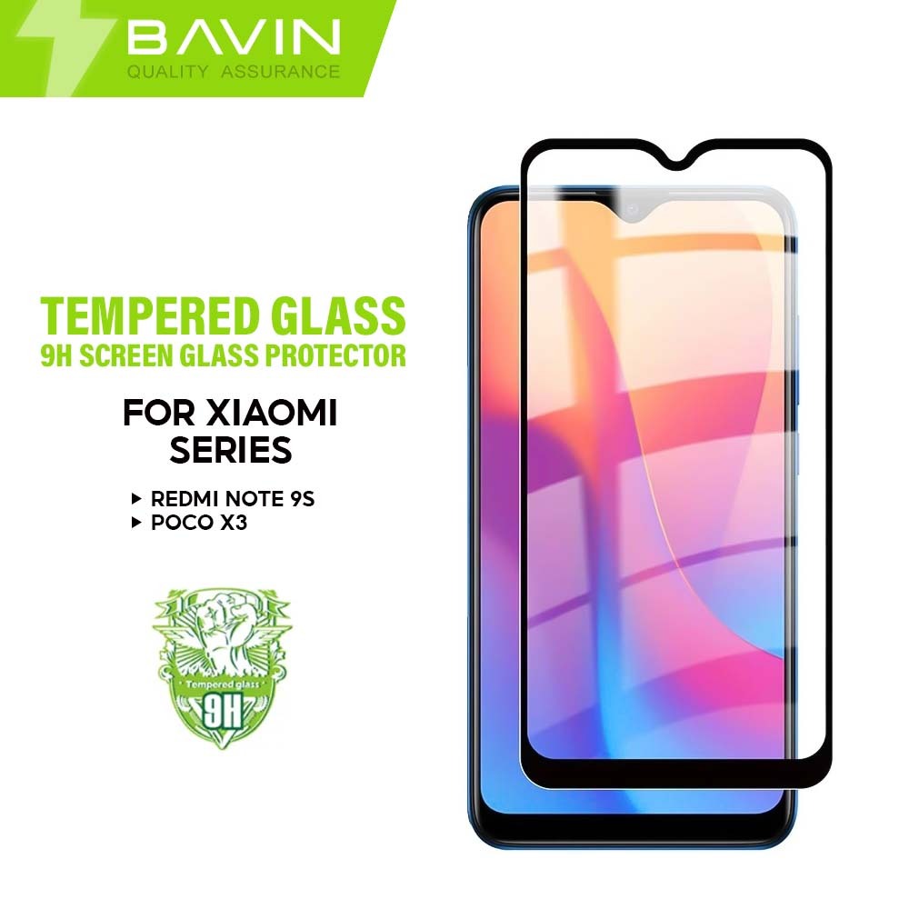 BAVIN Q10 Tempered Glass Full Screen Protectors For Xiaomi x3 | Shopee ...