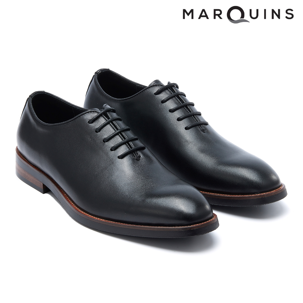 Marquins Genuine Leather Formal Dress Shoes for MEN - CYRIL Black ...