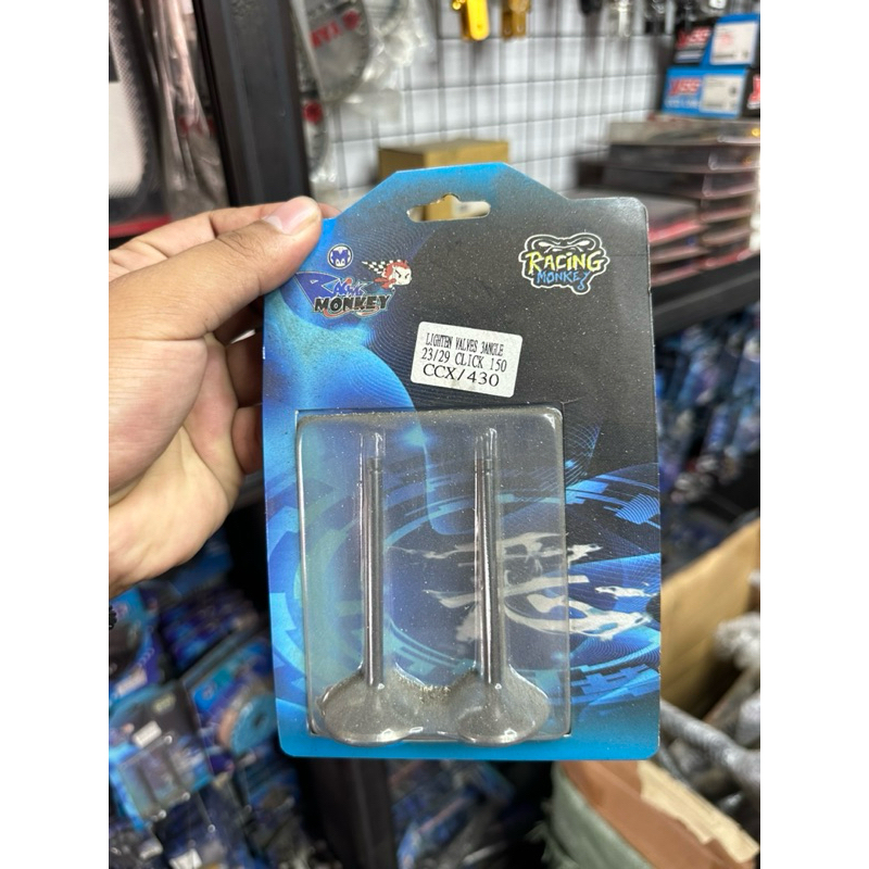 Racing Monkey Lighten Valve / Valve for Click 125 / Click 150 | Shopee ...