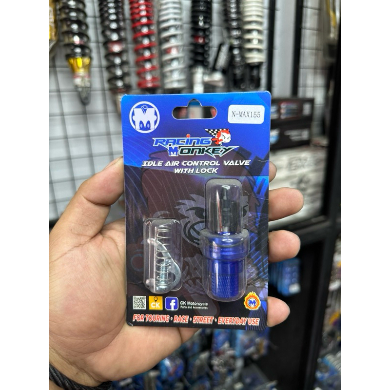 Racing Monkey IAC VALVE / ISC VALVE for Burgman,Aerox V1 v2, Nmax v1 v2 ...