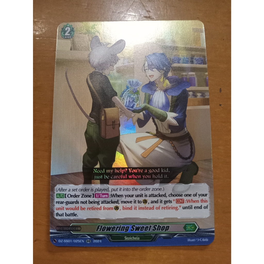 CFV Flowering Sweet Shop RR Stoicheia DZ-SS01 Cardfight Vanguard English | Shopee Philippines