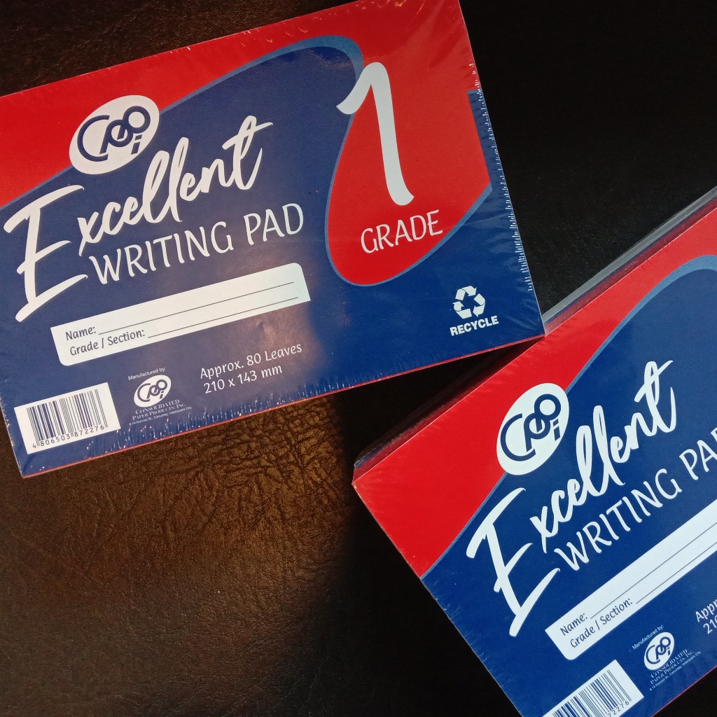 Excellent Writing Pad for Grades 1,2,3,4 | Shopee Philippines