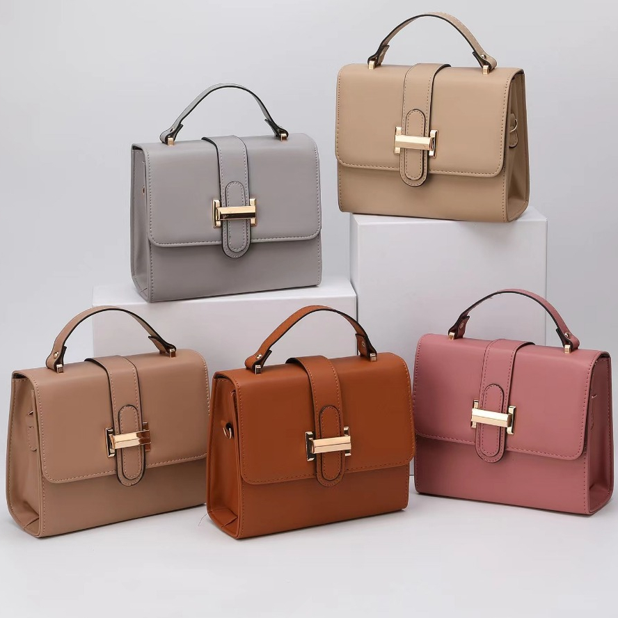 Mumu 5035 Classy Women Leather Simple Sling Bag Handbag Elegant Ladies ...