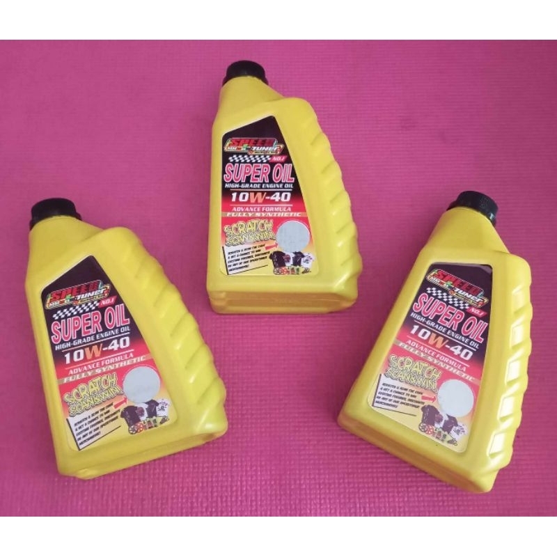 Speed tuner Super Oil 10w40 1L by Mickey Mazo | Shopee Philippines